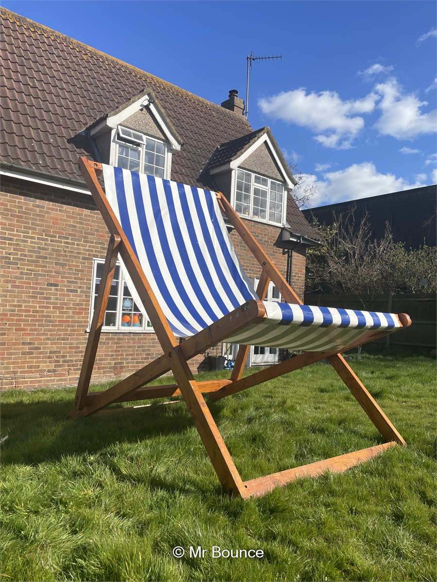 Giant Deck Chairs | Beach Chairs | Traditional Deck Chair Hire | Essex