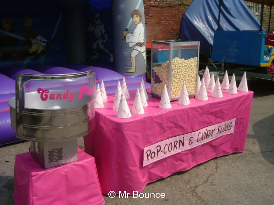 Popcorn and Candy Floss | Cotton Candy Rental | Fairy Floss Hire
